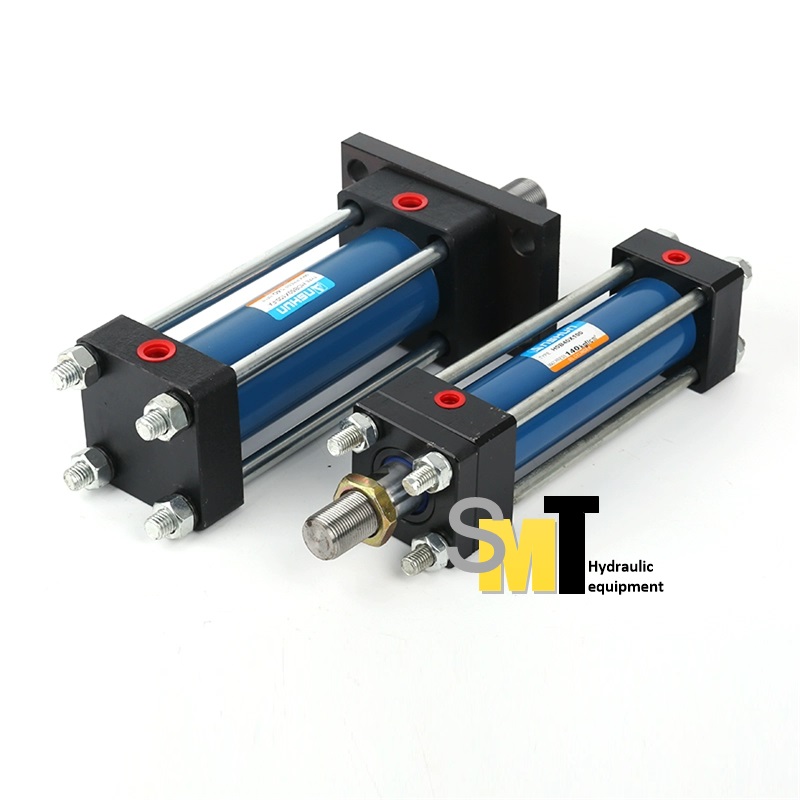 HOB Series Hydraulic Cylinders Double-Acting Tie-rod Medium Heavy Duty ...