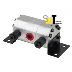 Hydraulic Synchronous Valve Rotary Gear Flow Dividers